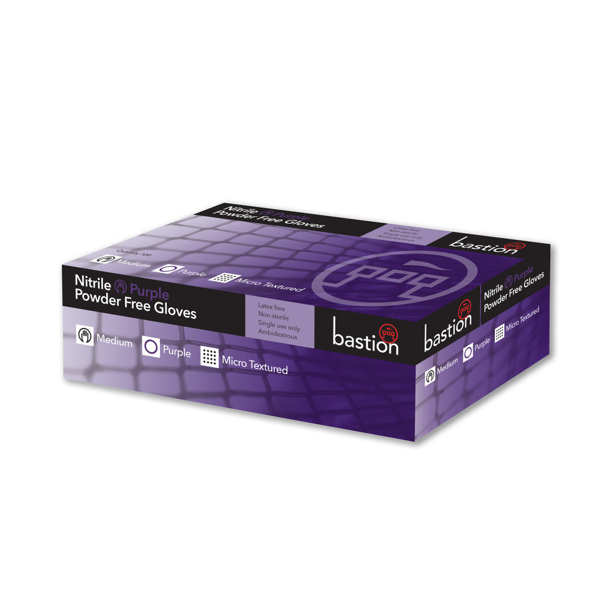 Cytotoxic Nitrile Purple Gloves P/F Micro Textured – Disposable Medical ...