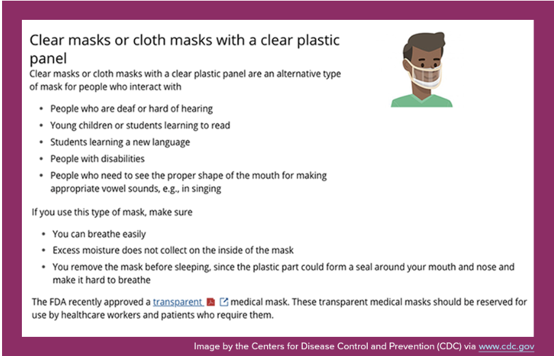 Face Masks - Transparent Level 3 Surgical ClearMask – Disposable ...