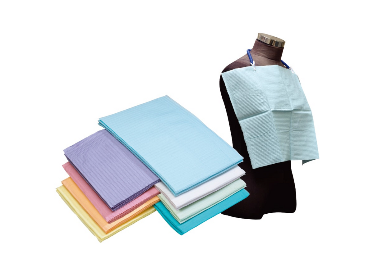 Dental Bibs – Disposable Waterproof Patient Bibs – Disposable Medical ...