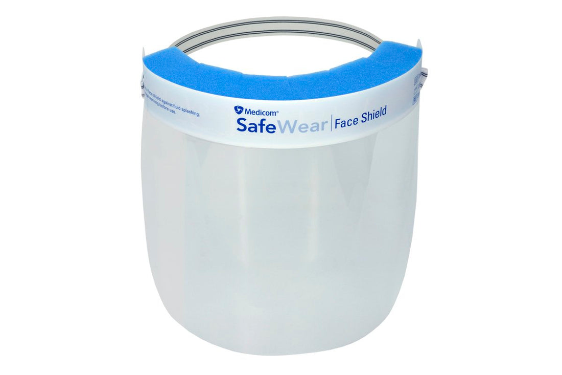 Face Shields - Medicom Disposable 30pcs – Disposable Medical Supplies ...