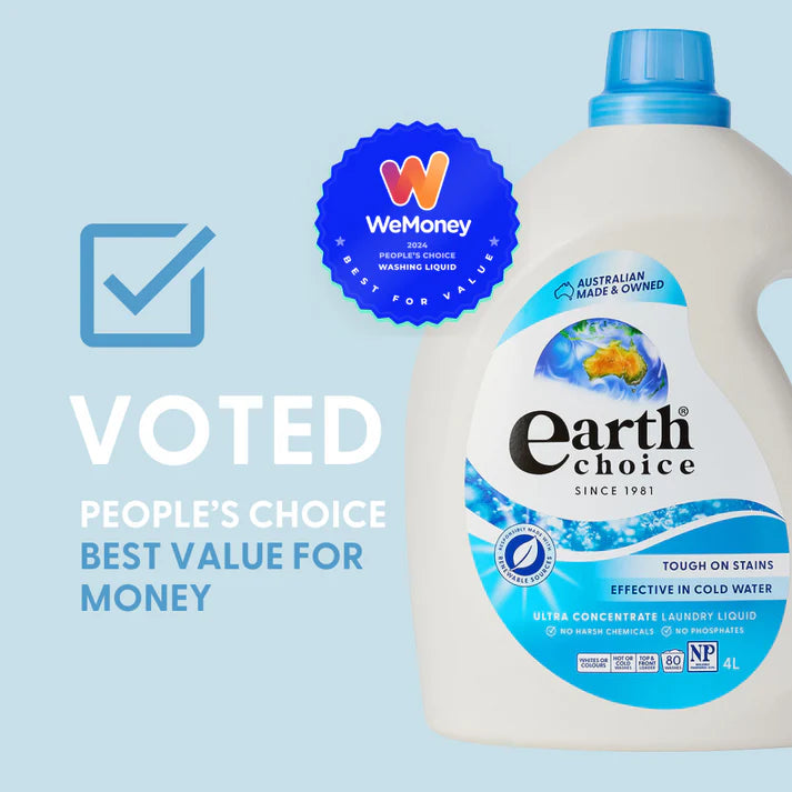 Laundry Washing Detergent Earth Choice Liquid 4L – Disposable Medical ...