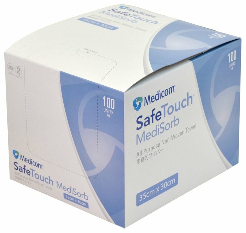 Wipes - SafeTouch MediSorb All Purpose Non-Woven Towel – Disposable ...