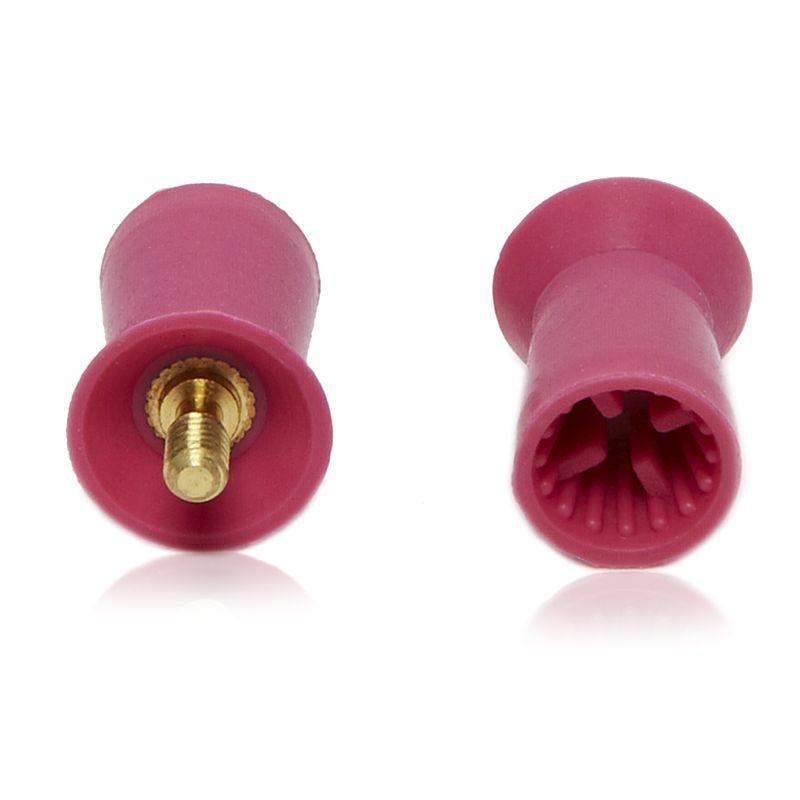 Prophy Cup - Soft Pink Screw-In Latex Free – Disposable Medical ...