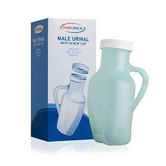 URINAL MALE SCREW CAP 1L SURGIPACK – Disposable Medical Supplies Australia