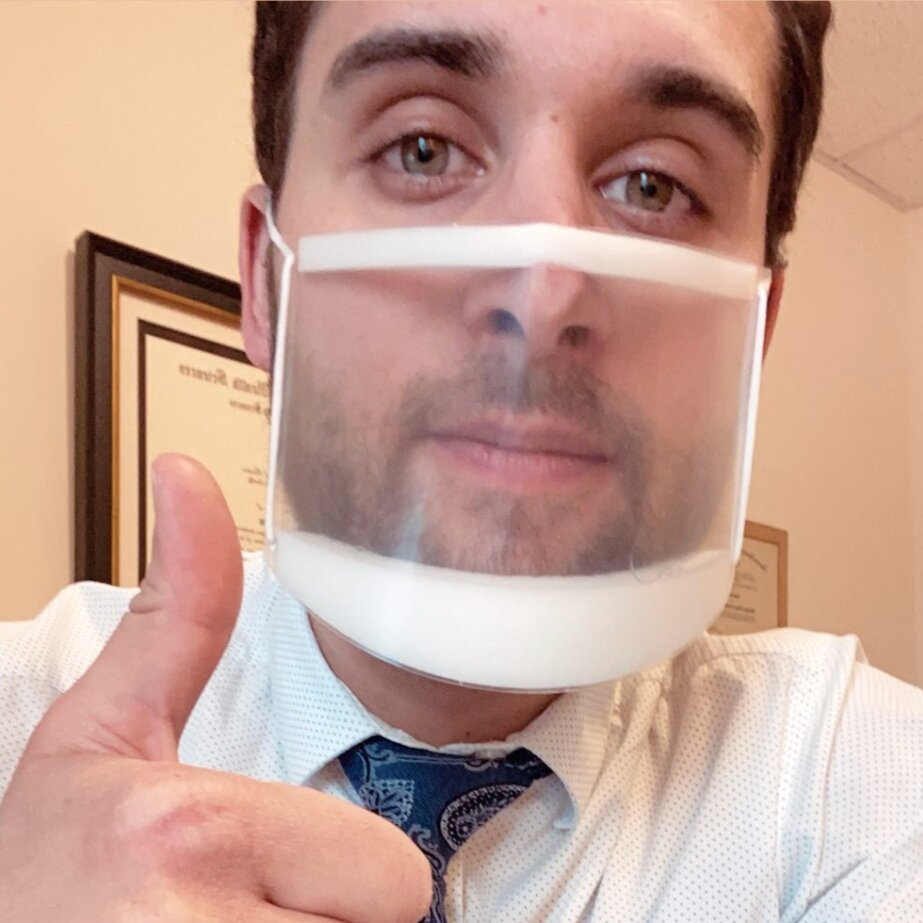 Face Masks - Transparent Level 3 Surgical ClearMask – Disposable ...