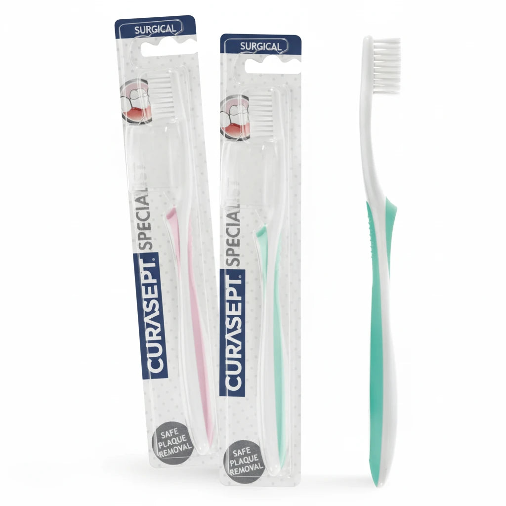 Curasept Surgical Toothbrush – Ultra Soft Post-Surgery & Chemo Care ...
