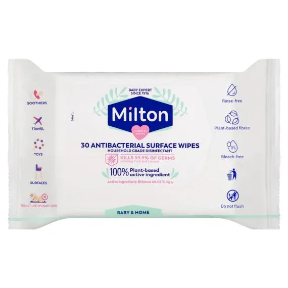 Milton Surface Disinfectant Wipes – Disposable Medical Supplies Australia