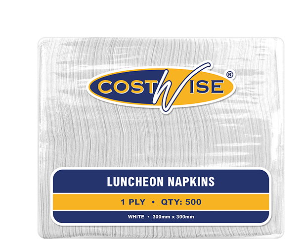 Napkin - 1ply Luncheon White Ctn 3000pcs – Disposable Medical Supplies ...
